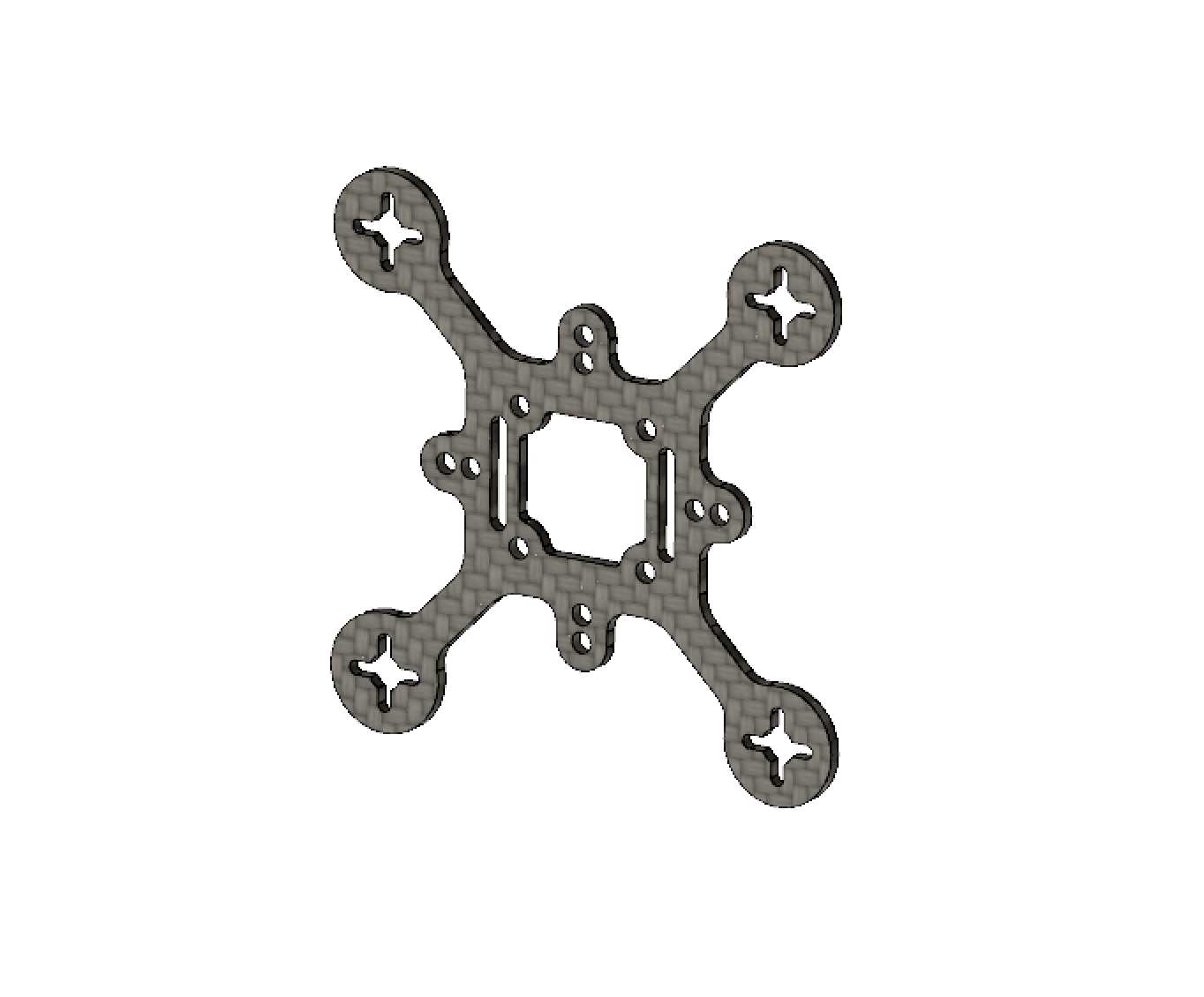 Pico X – Main Plate with Motor mounts – Flex RC