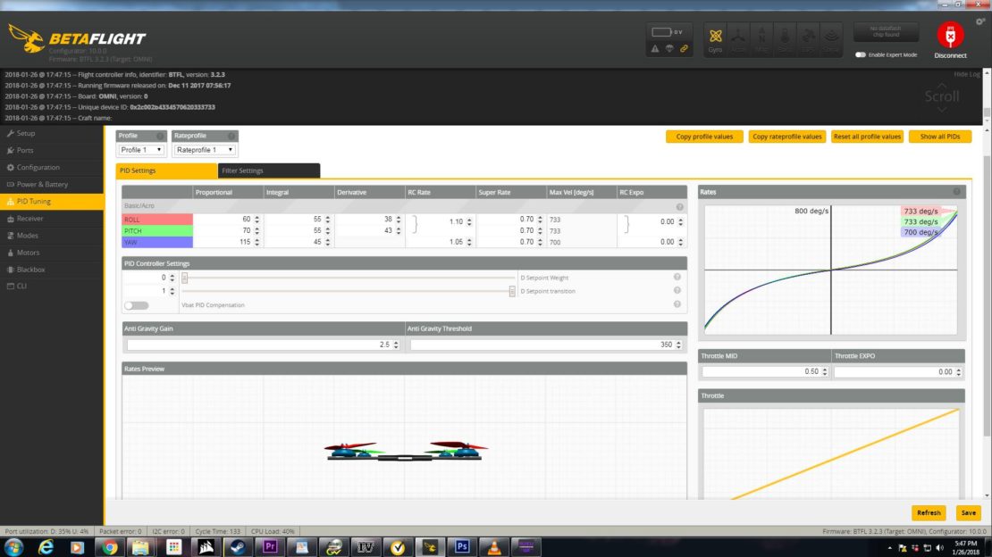 Nano X – 57mm FPV Racing Drone Frame – Flex RC